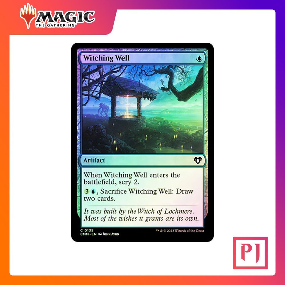 [MTG] Witching Well [ELD] [BLUE] [COMMON] [FOIL] [ENG] (การ์ดเมจิค / Magic the Gathering ...