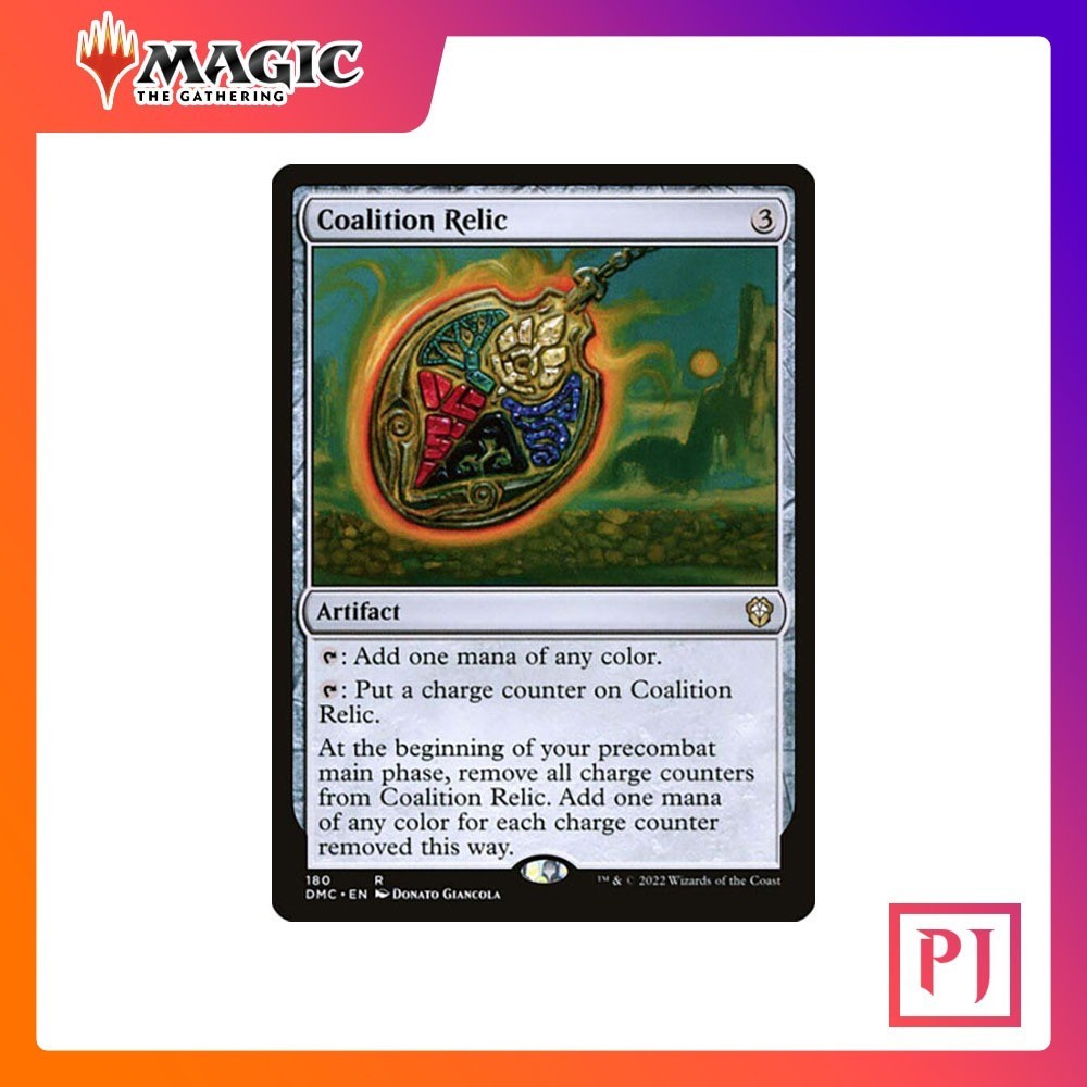 [MTG] Coalition Relic [DMC] [ARTIFACT] [RARE] [NORMAL] [ENG] (การ์ดเม ...