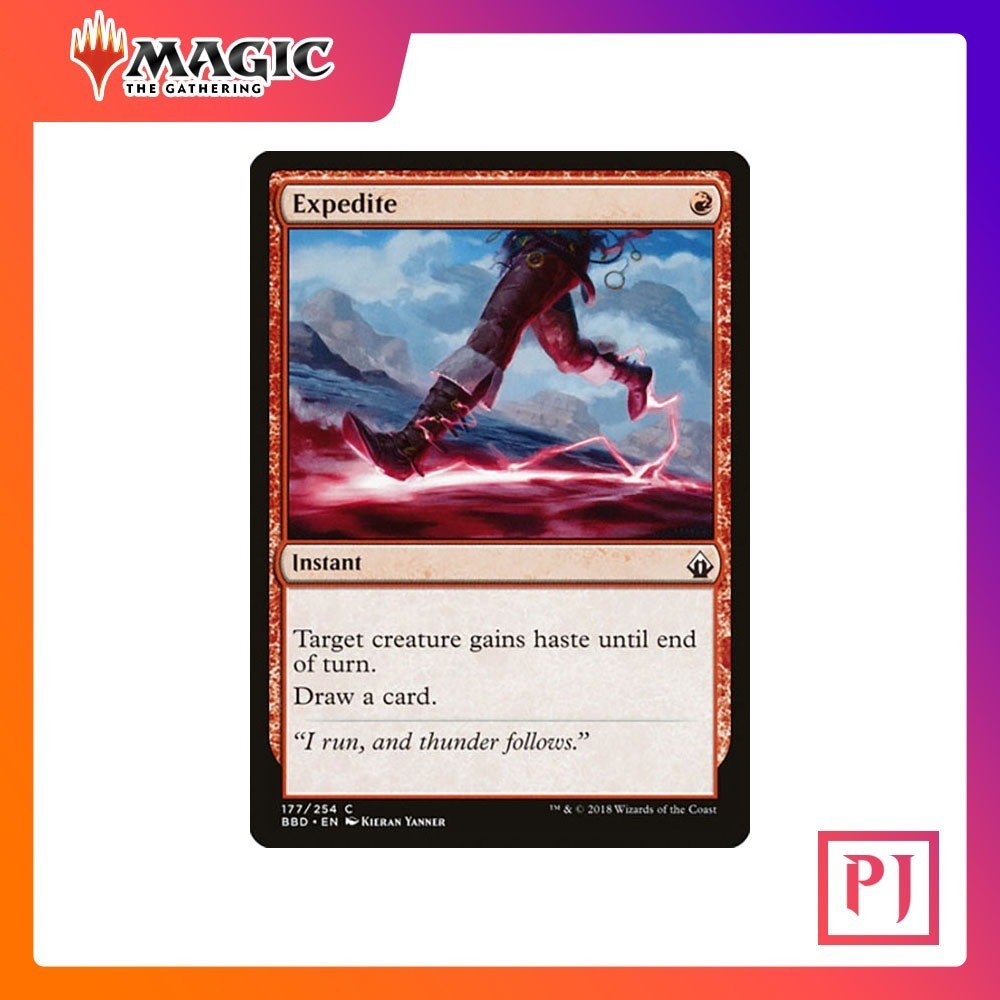 [MTG] Expedite [BBD] [RED] [COMMON] [NORMAL] [ENG] (การ์ดเมจิค / Magic ...
