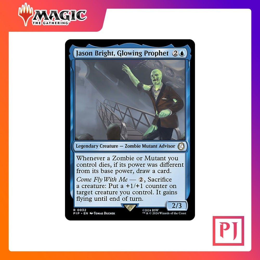 [MTG] Jason Bright, Glowing Prophet - Fallout Commander [PIP] [BLUE ...