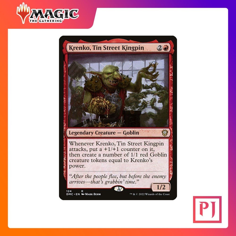 [MTG] Krenko, Tin Street Kingpin [DMC] [RED] [RARE] [NORMAL] [ENG ...