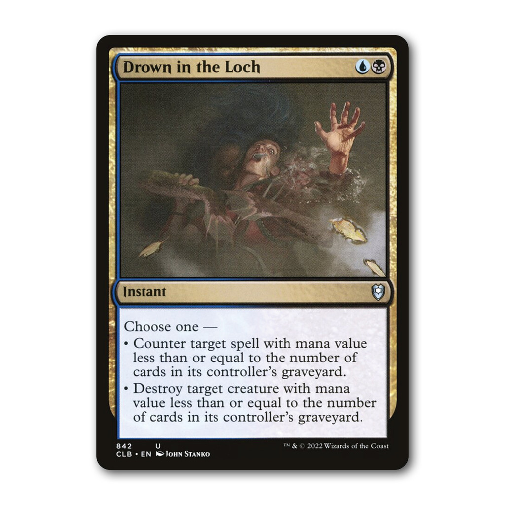 [MTG] Drown in the Loch [CLB] [Multi] [Uncom] [Normal] [ENG] [2022 ...