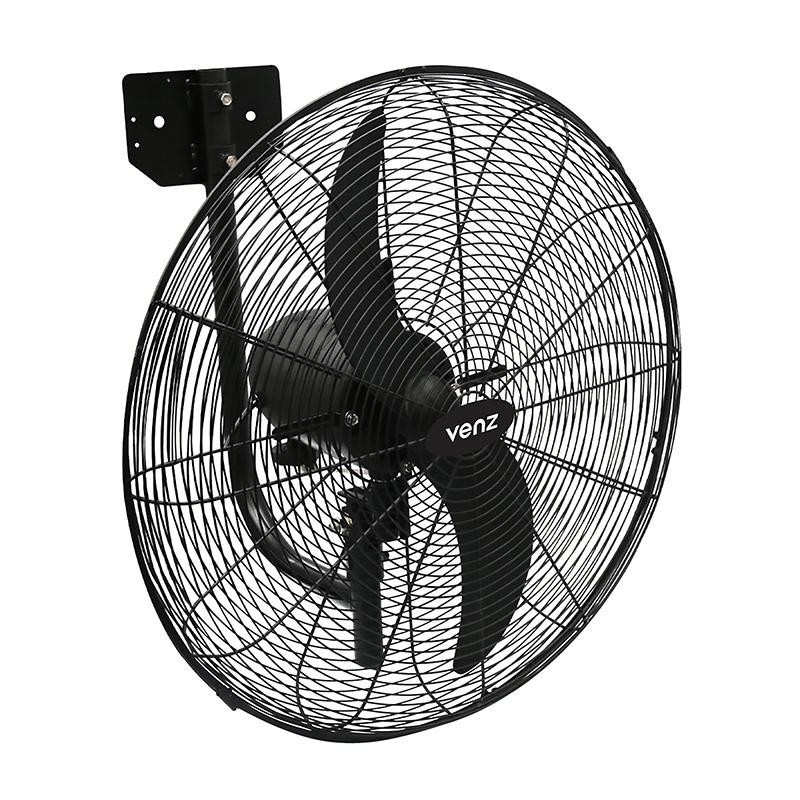 VENZ - Industrial Fan Black Blade Wall Mount 20" & | Shopee Thailand