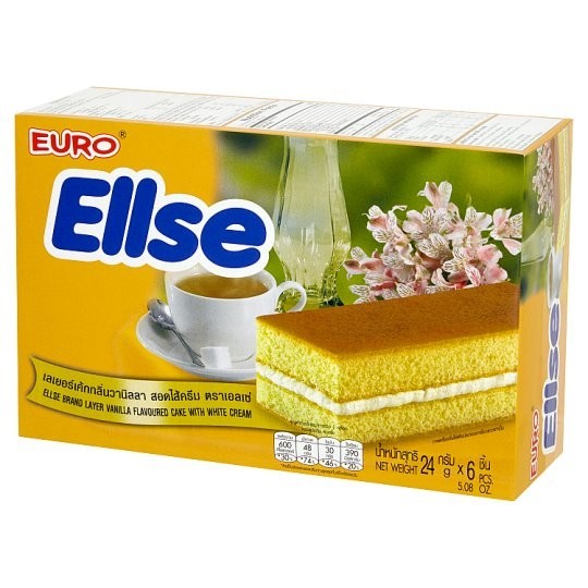 เอลเซ่เลเยอร์เค้ก วานิลา 144ก.ELLSE LAYER CAKE VANILA 144G. | Shopee ...