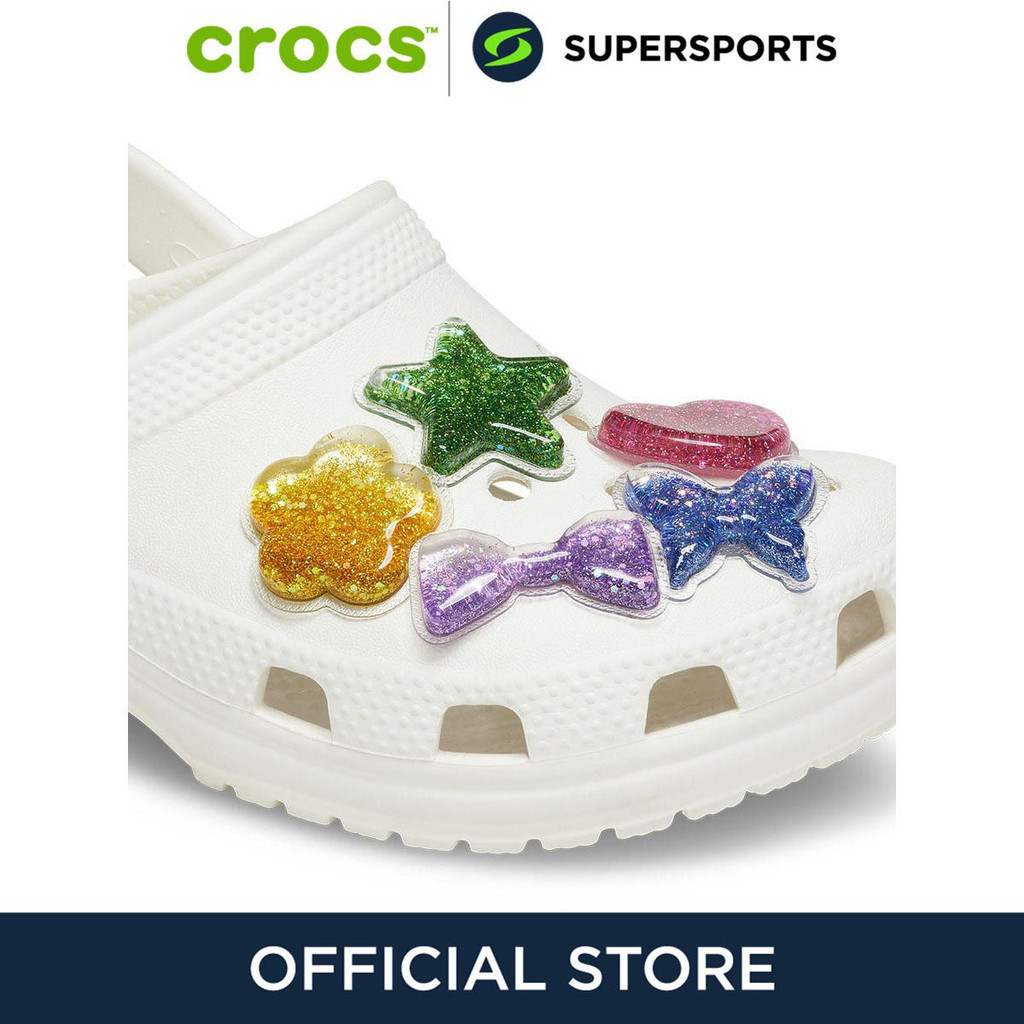CROCS Jibbitz Squish Shapes 5-Pack ตัวติดรองเท้า | Shopee Thailand