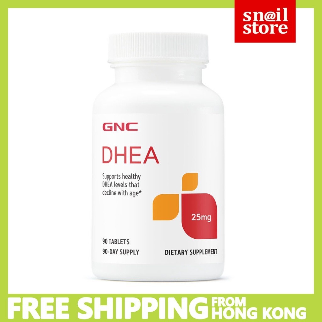 GNC DHEA 25mg 90 tablets | Shopee Thailand