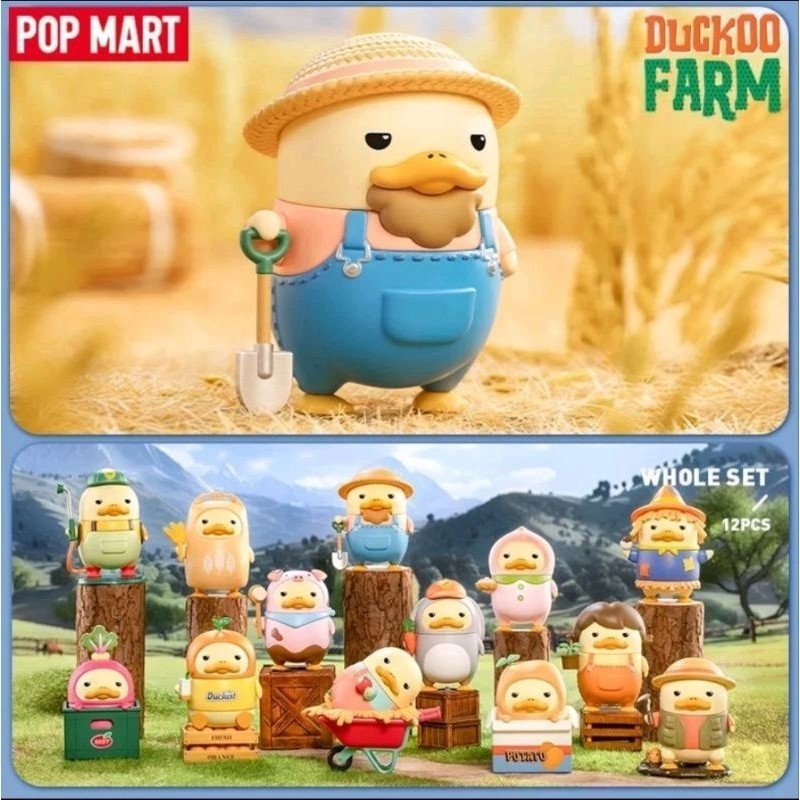 ⭐พร้อมส่ง⭐ POPMART - Duckoo - Farm (Art Toy/Designer Toy/Blind Box) | Shopee Thailand