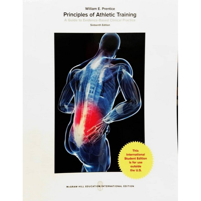 Chulabook|c221|หนังสือ|PRINCIPLES OF ATHLETIC TRAINING: A COMPETENCY-BASED APPROACHW | Shopee ...