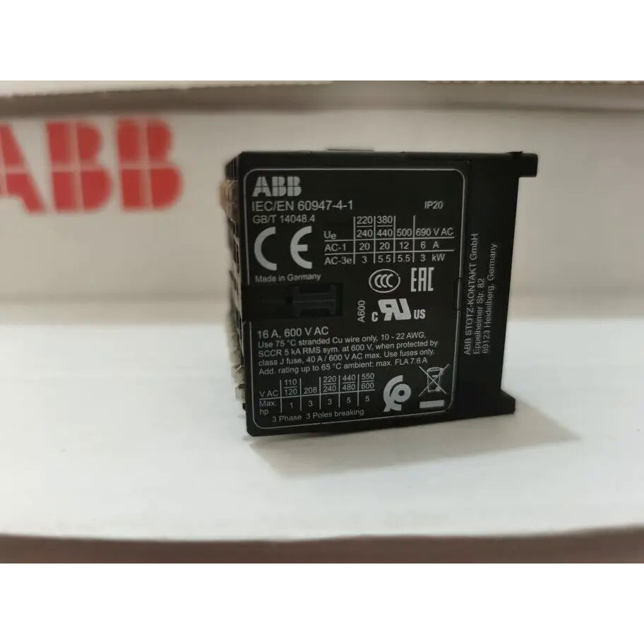 1ชิ้นใหม่ Iec/en 60947-4-1นำเข้า ABB คอนแทค | Shopee Thailand