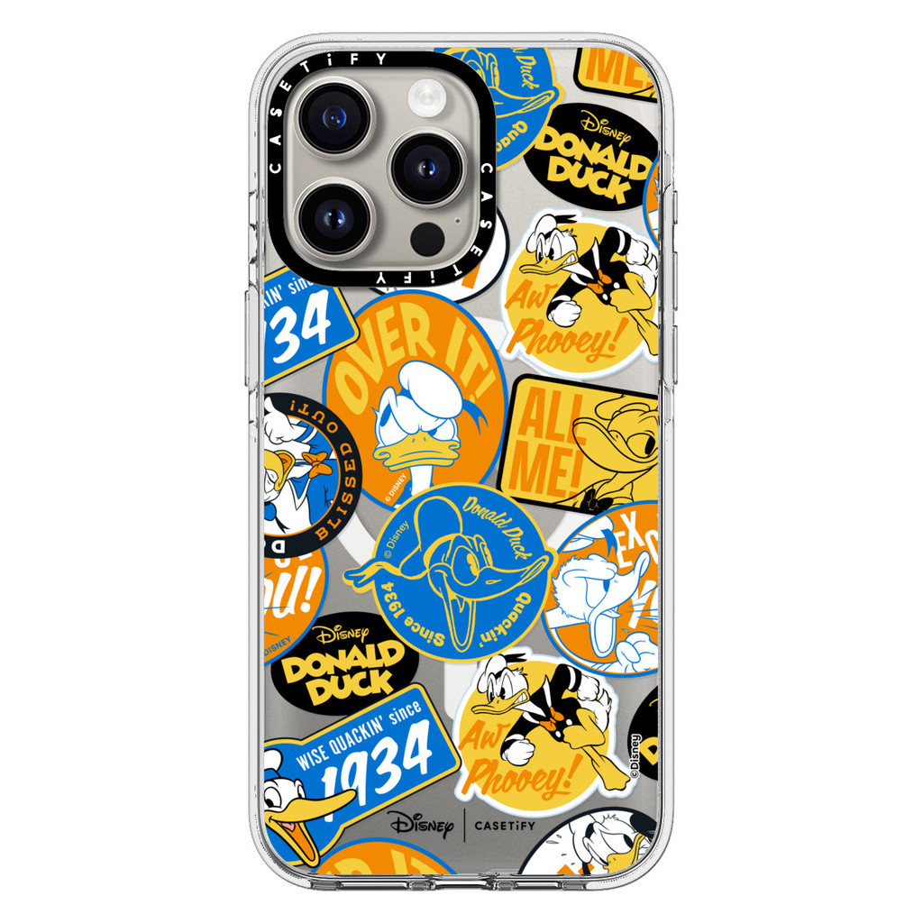 [พร้อมส่ง] CASETiFY | Disney Donald Duck Donald Duck Stickermania Case ...