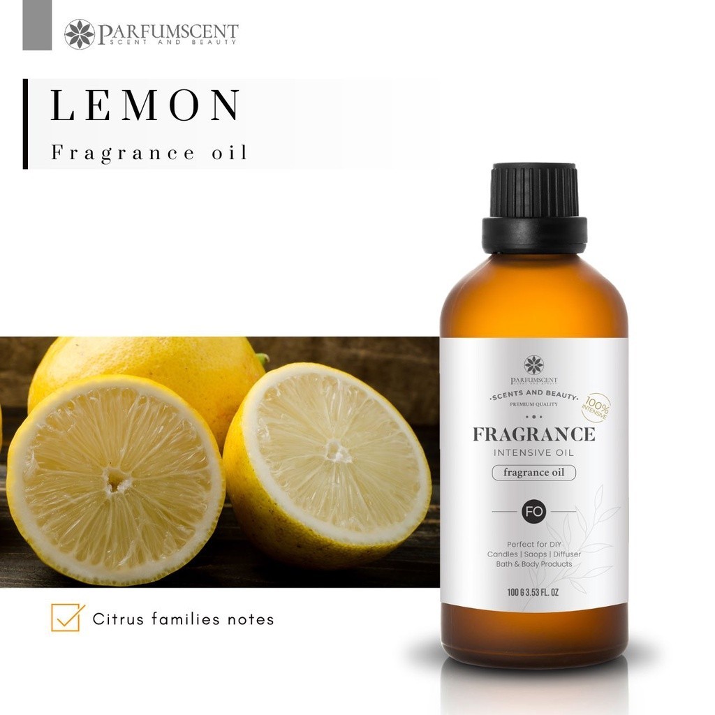 PARFUMSCENT หัวน้ำหอม Lemon Fragrance Oil | Shopee Thailand