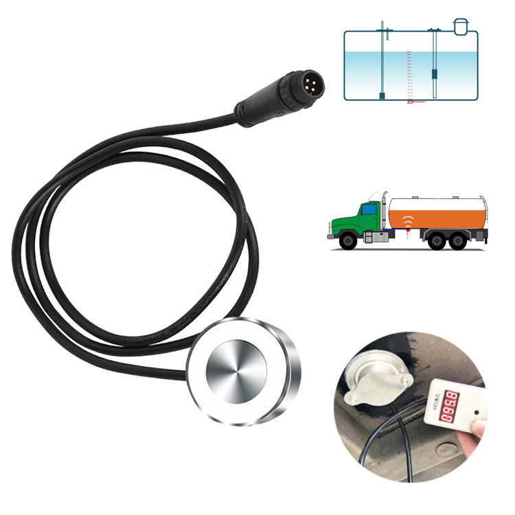 ISSR Non-contact Ultrasound Oil Tank Diesel Fuel Level Sensor with GPS ...
