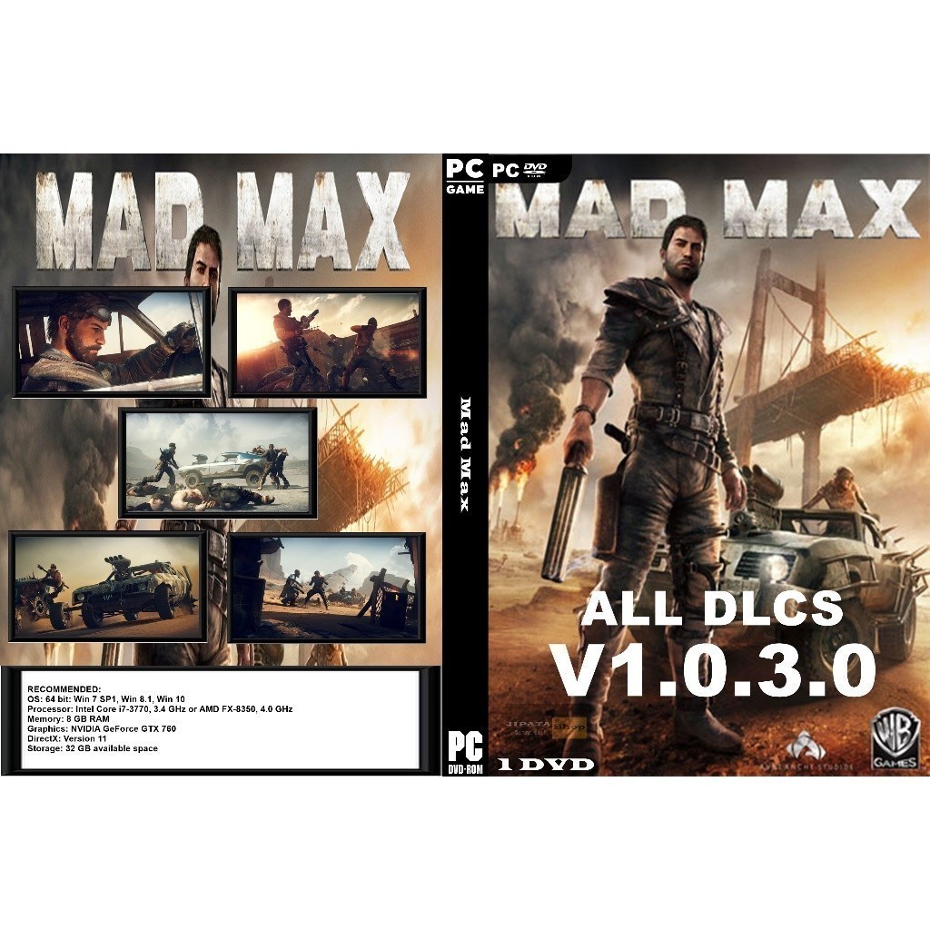 แผ่น Game PC Mad Max (1DVD) | Shopee Thailand