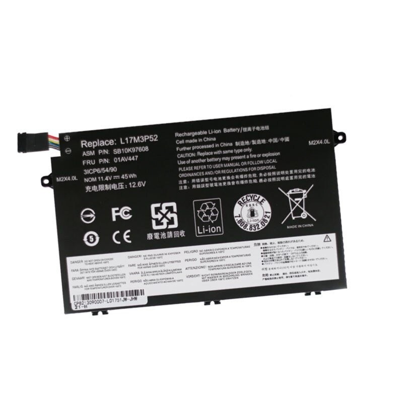 New Laptop Battery for Lenovo e480 E485 E495 E580 E585 E490 e590 E595 ...
