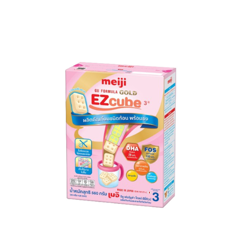 เมจิ จียู ฟอร์มูล่า โกลด์ อีซี่คิวบ์ 3 560g（28g×20 ซอง) | Shopee Thailand