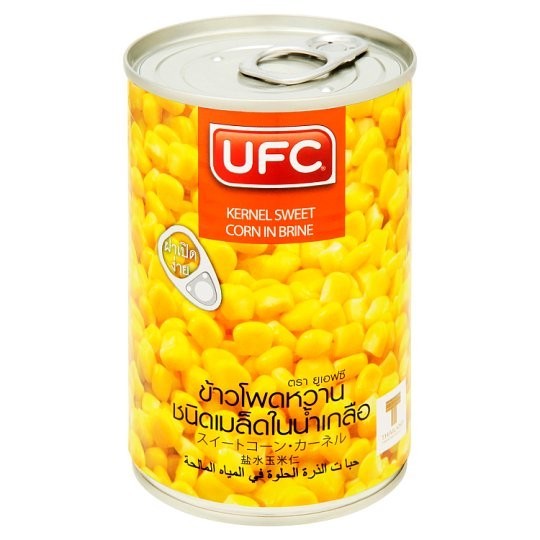 🌼 ยูเอฟซี ข้าวโพดหวานชนิดเมล็ดในนำเกลือ410 🌱 UFC KERNEL SWEET CORN IN ...