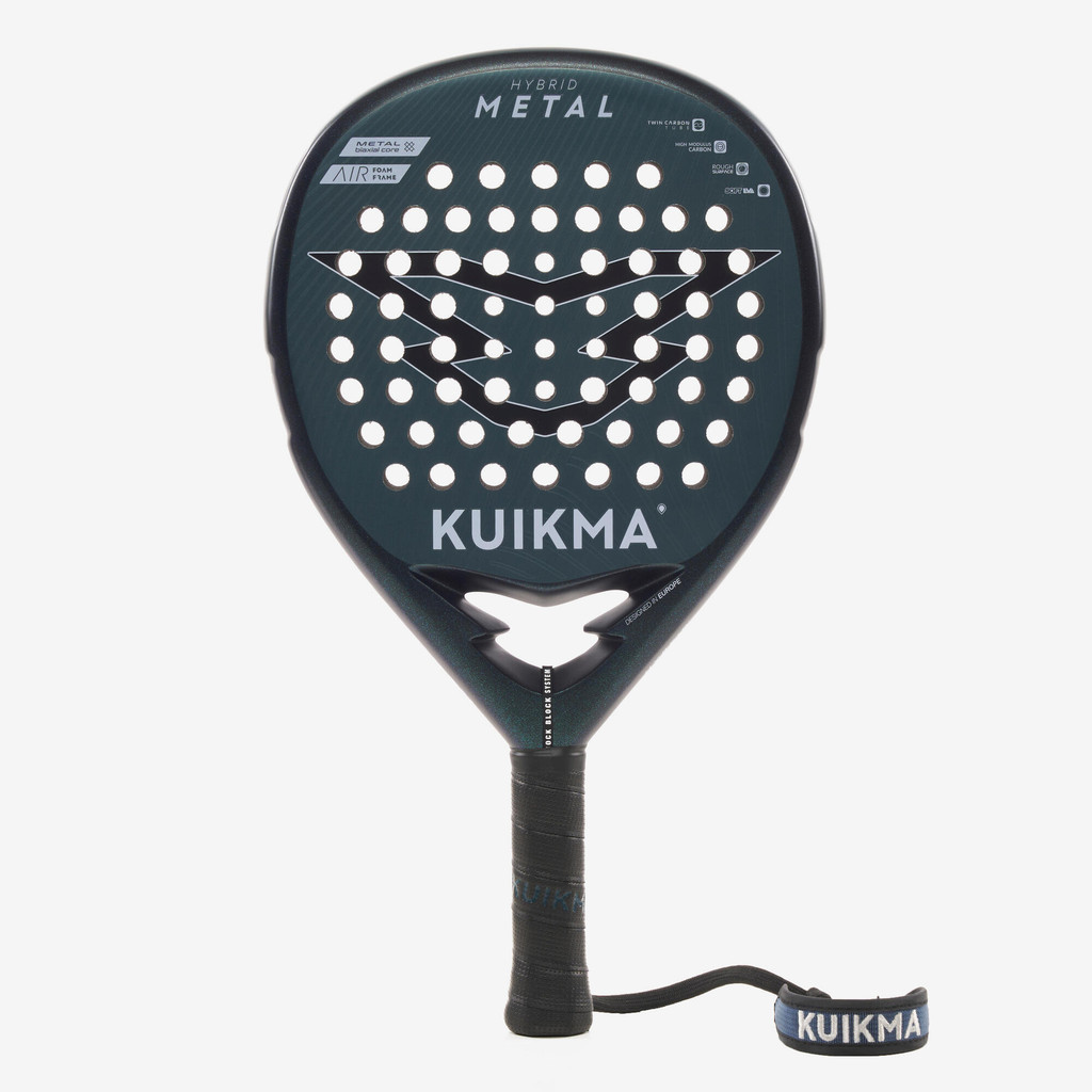 แร็คเกตพาเดลสำหรับผู้ใหญ่รุ่น Hybrid Metal | Adult Padel Racket Hybrid ...