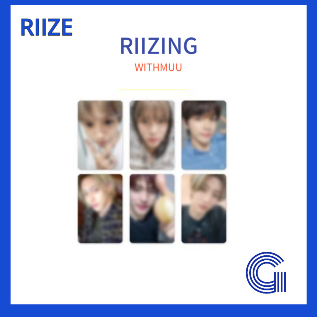 [WITHMUU Pob] RIIZE - อัลบั้มมินิอันดับ 1: RIIZING [ไม่มีอัลบั้ม ...