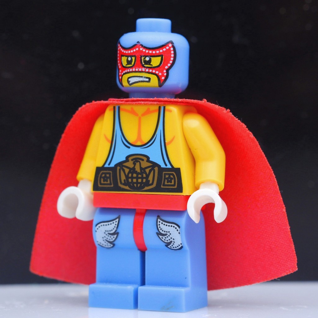 LEGO Super Wrestler Series 1 *Used มือสอง -Minifigures Series | Shopee ...