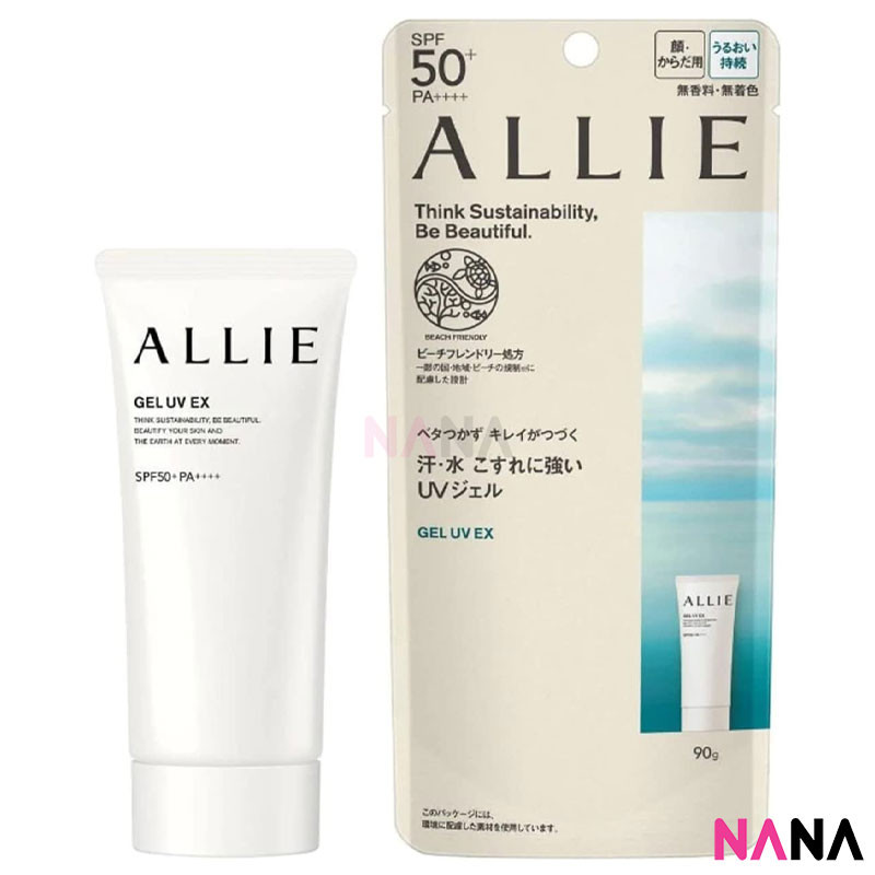 Kanebo Allie Gel UV EX SPF50+ PA++++ 90g เจลสําหรับใช้ในการทาสียาทาเล็บ 90 กรัมกันแดด | Shopee ...