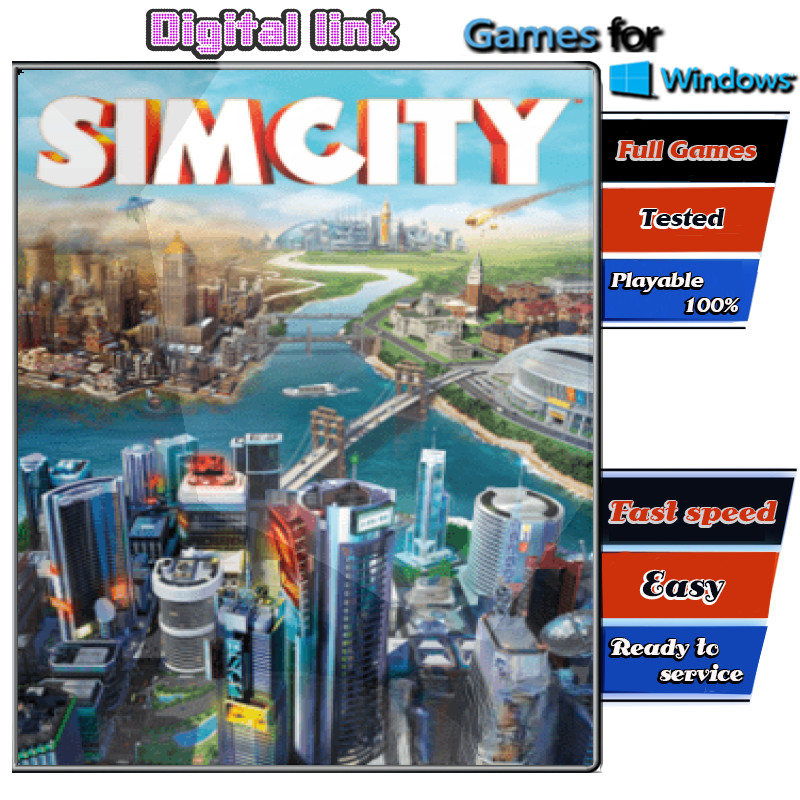 SimCity 5 SimCity Deluxe Edition เกม PC Game คอมพิวเตอร์ USB เสียบเล่น ...