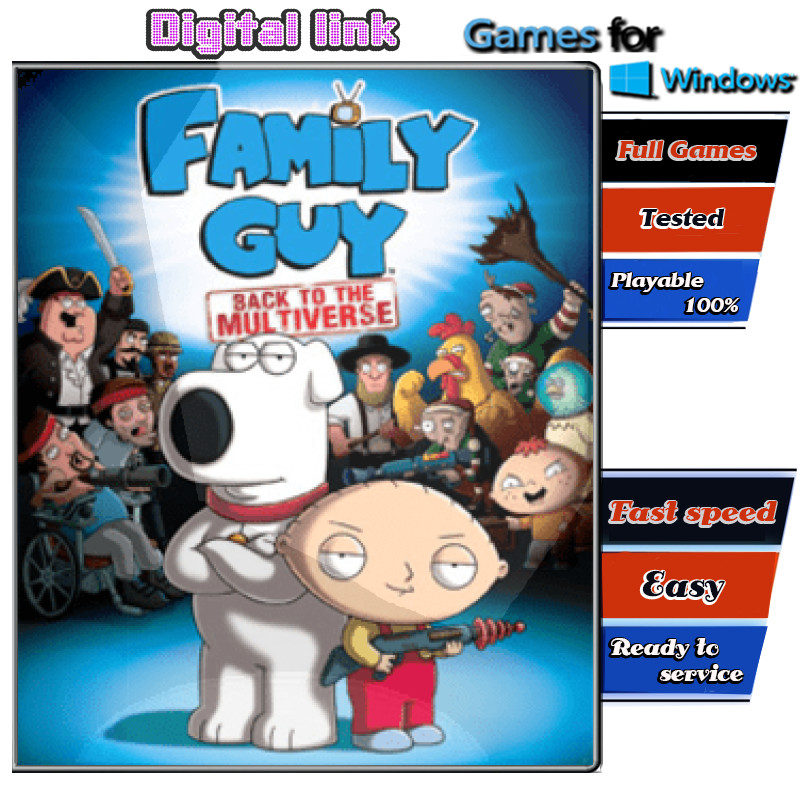 Family Guy Back to the Multiverse เกม PC Game คอมพิวเตอร์ USB เสียบเล่น ...
