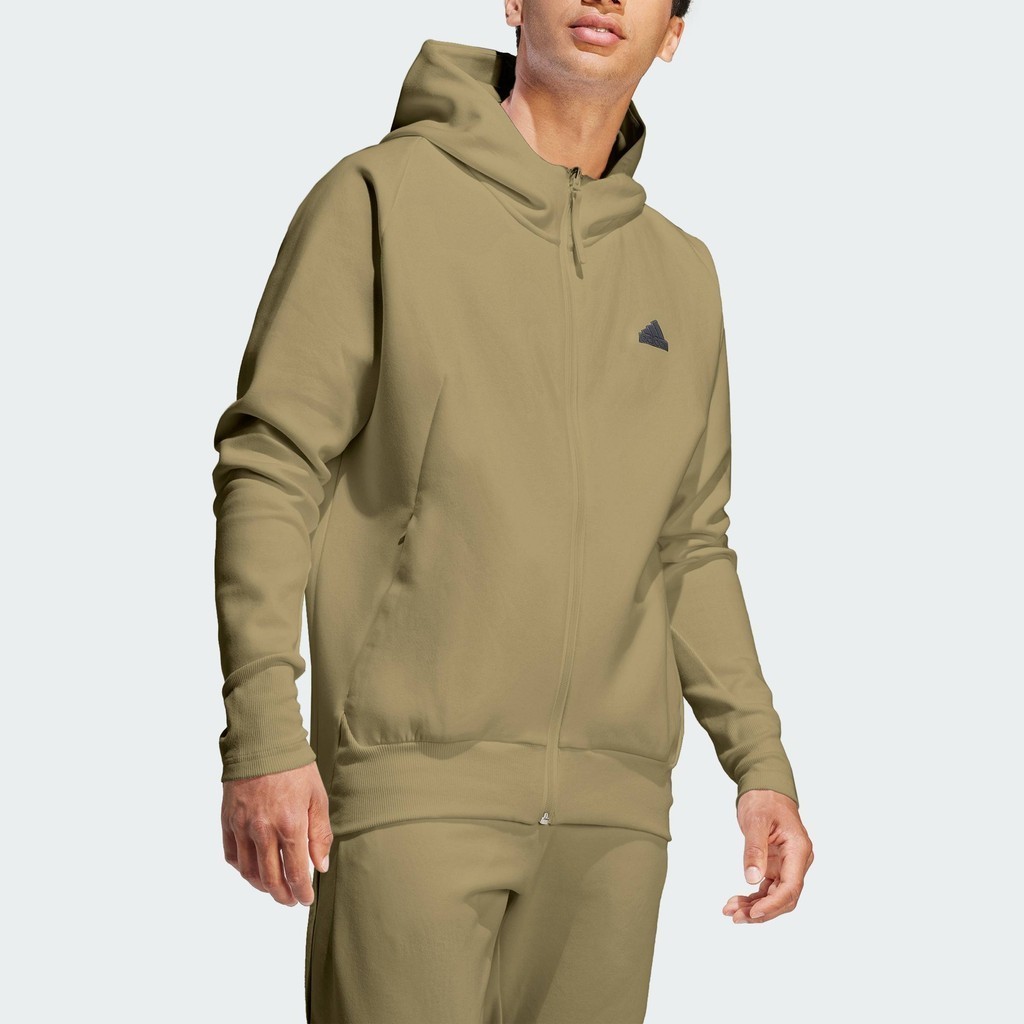 adidas ไลฟ์สไตล์ เสื้อแทรคแจ็คเก็ตซิปยาวเต็มตัวมีฮู้ดพรีเมียม Z.N.E ...