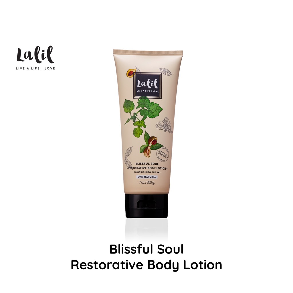 LALIL Blissful Soul Restorative Body Lotion 200g (โลชั่นฟื้นบำรุงผิว หอมละมุน เบาสบาย) | Shopee ...