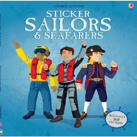 หนังสือต่างประเทศ BBW หนังสือ Sticker Sailors And Seafarers (Usborne ...