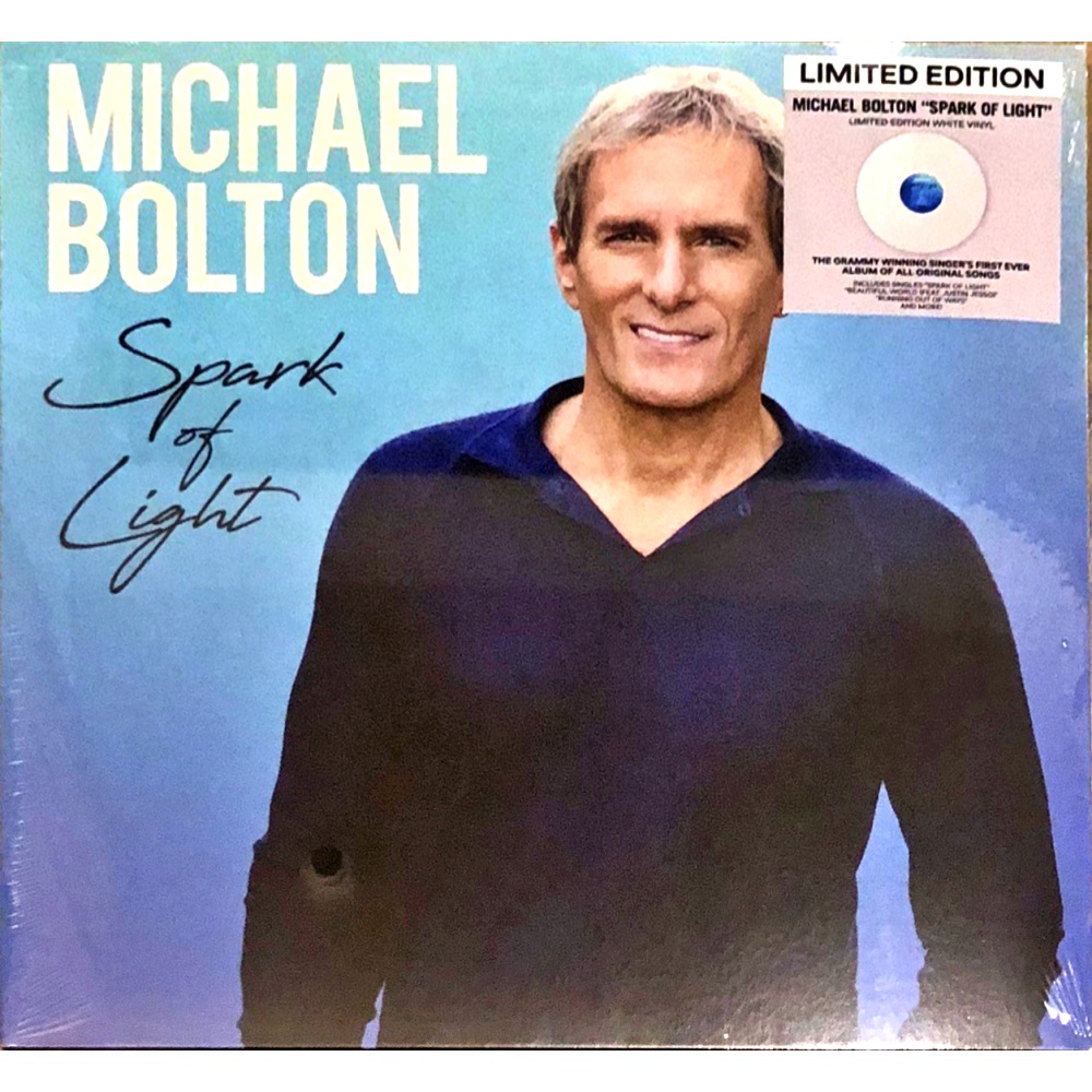 Michael Bolton - Spark Of Light (White Vinyl) | Shopee Thailand