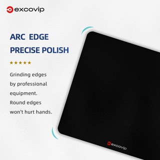 แผ่นรองเมาส์เล่นเกม EXCOVIP กระจกนิรภัย กันน้ํา กันลื่น ที่ทนทาน ...