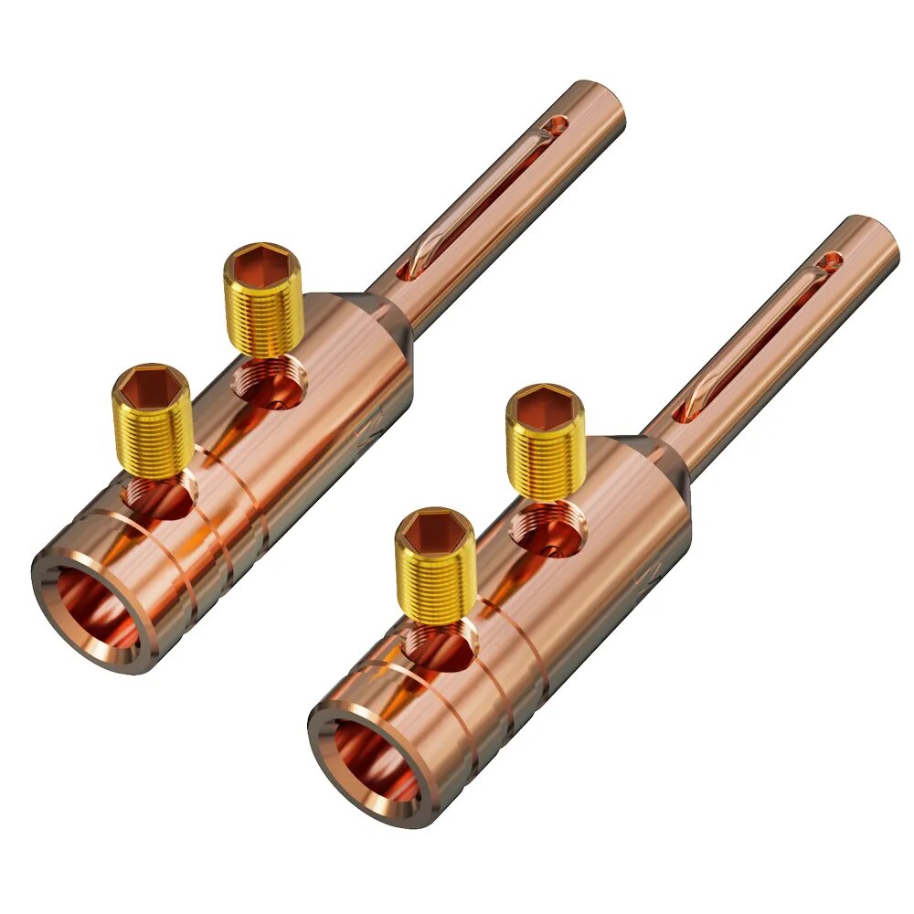93n Hi-End Monosaudio B80 99.998% Pure Copper Banana Plug Connector ...