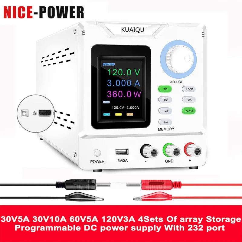 NICE-POWER Programmable DC Laboratory Power Supply Bench แหล่งจ่ายไฟที่ ...