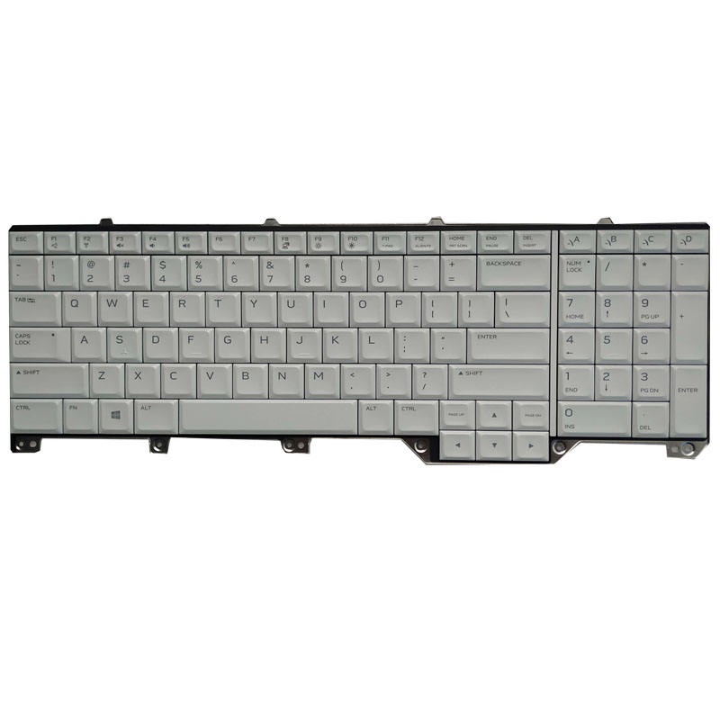 ใหม่ คีย์บอร์ด สําหรับ DeLL Alienware M17 R5 Area-51m A51m | Shopee ...