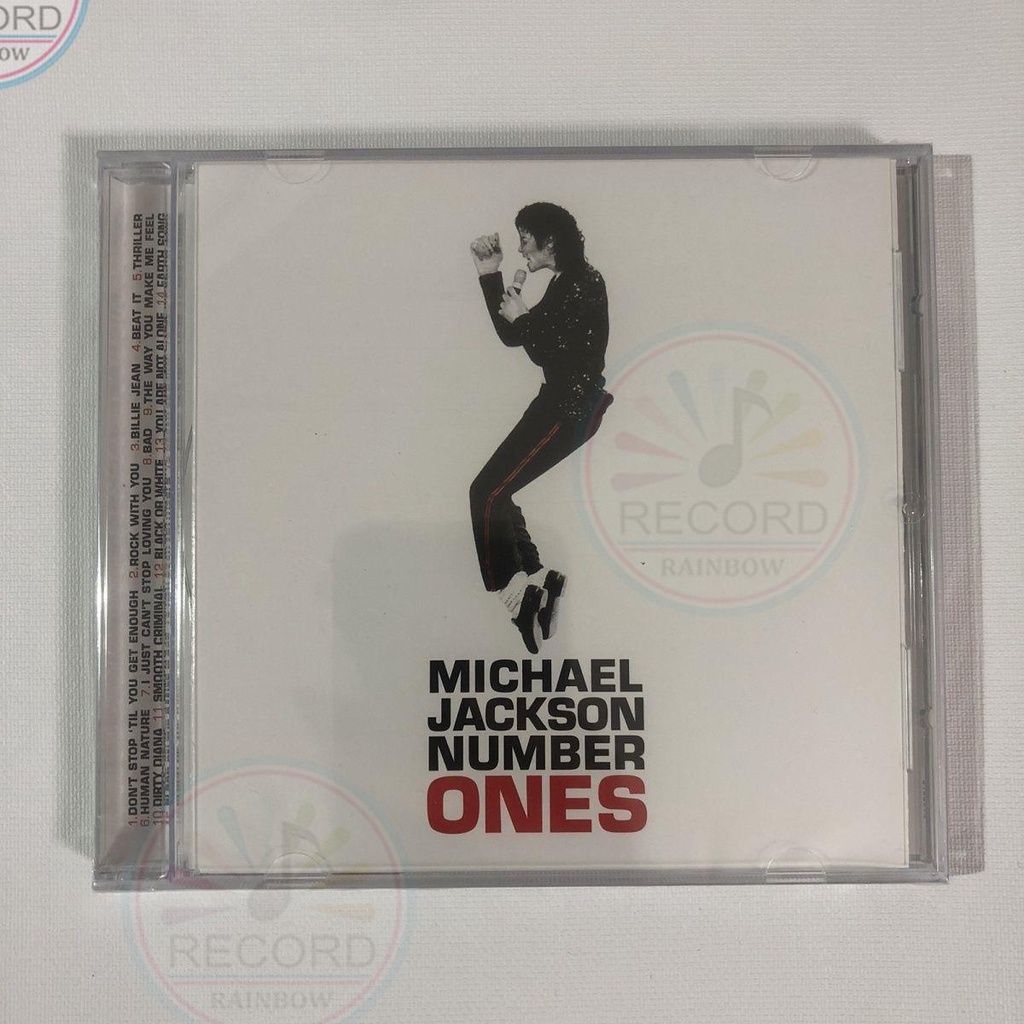 แผ่น cd อัลบั้ม Michael Jackson Number Ones [ปิดผนึก] | Shopee Thailand