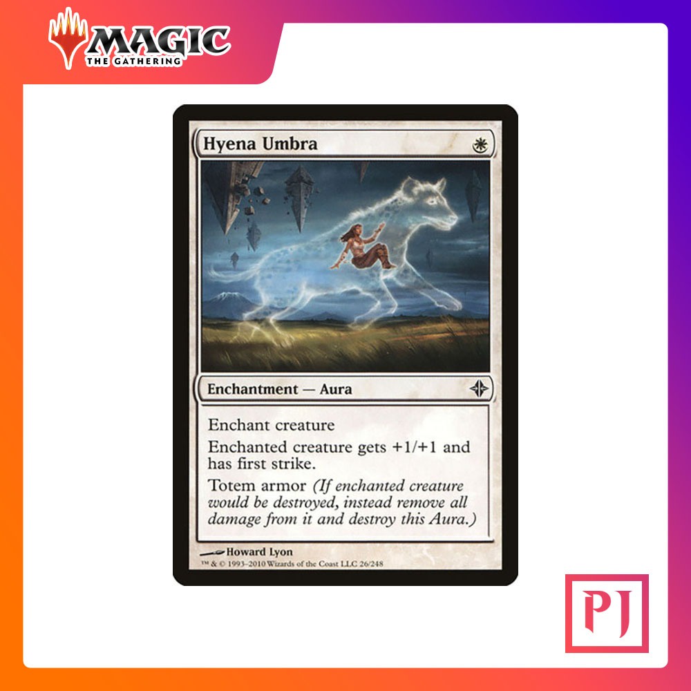 [MTG] Hyena Umbra [ROE] [WHITE] [COMMON] [NORMAL] [ENG] (การ์ดเมจิค ...