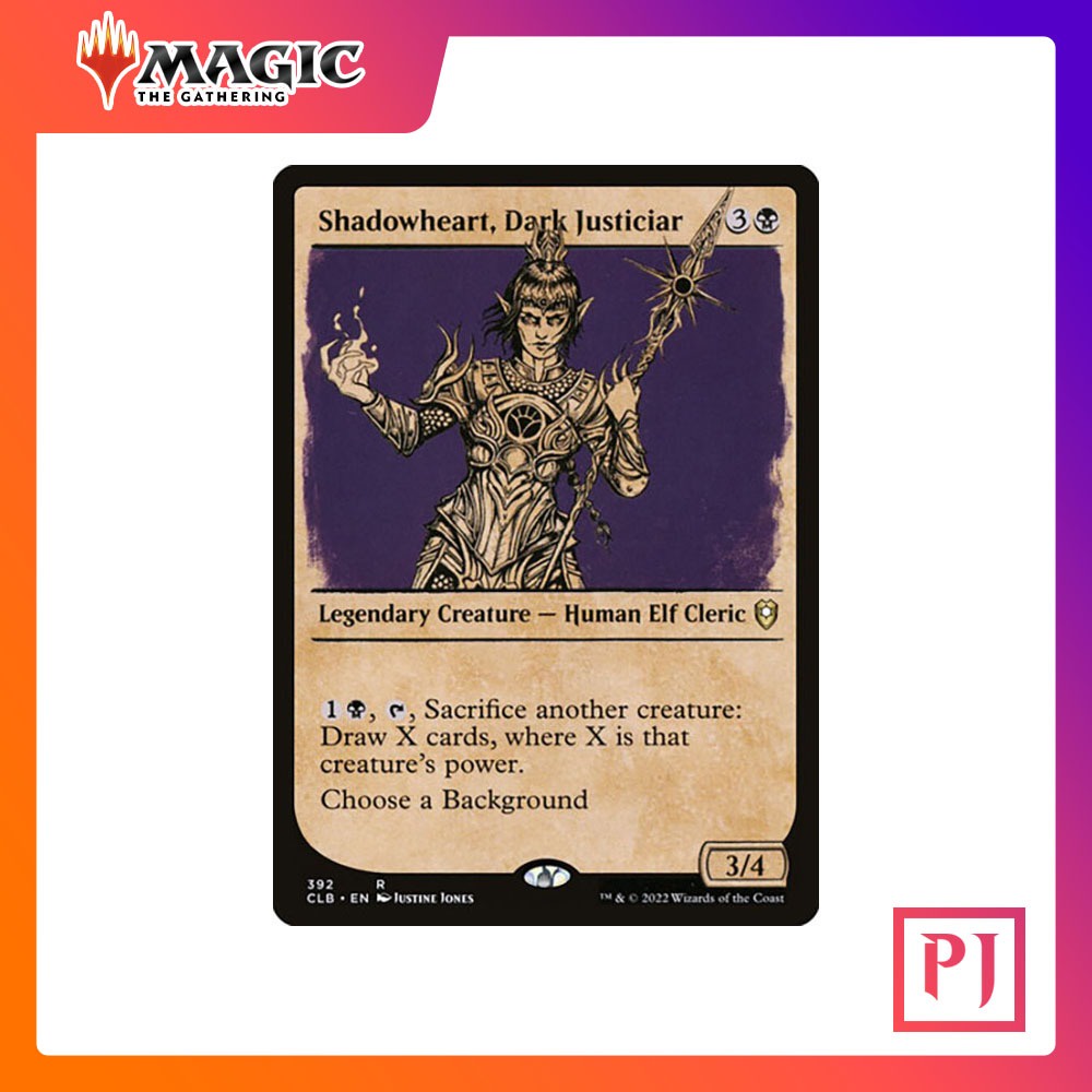 [MTG] Shadowheart, Dark Justiciar (Showcase) [CLB] [BLACK] [RARE ...