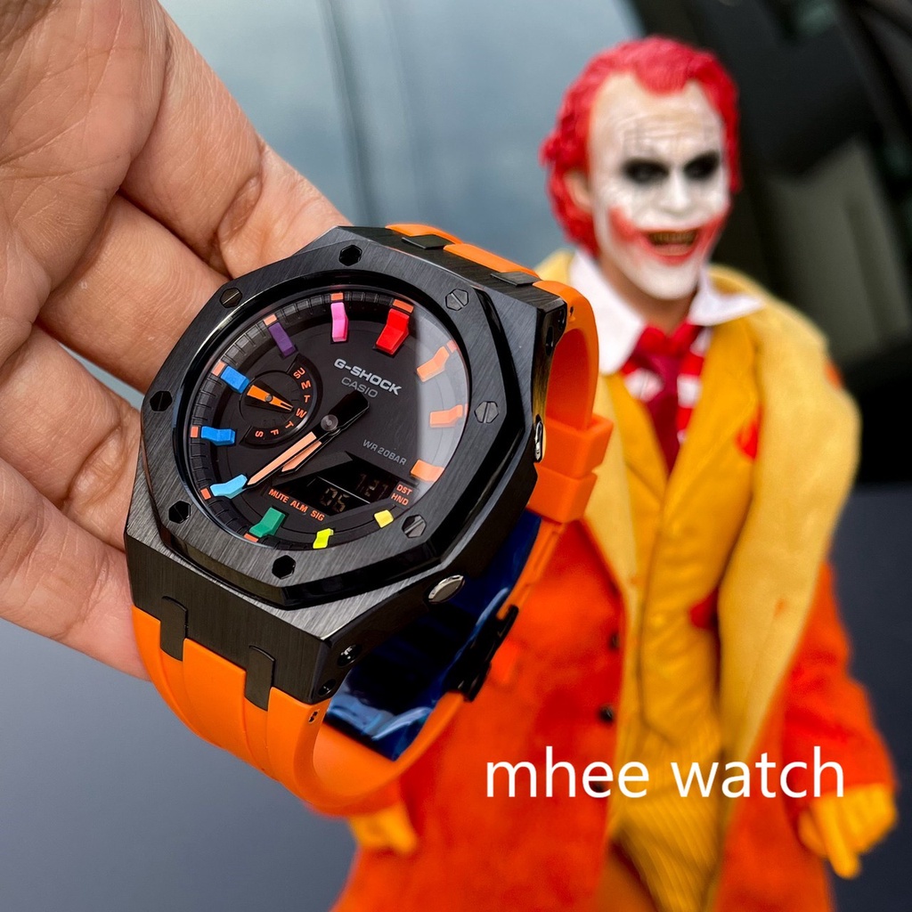 G-Shock AP Casioak Rubber Mc’Donales Joker Mod | Shopee Thailand