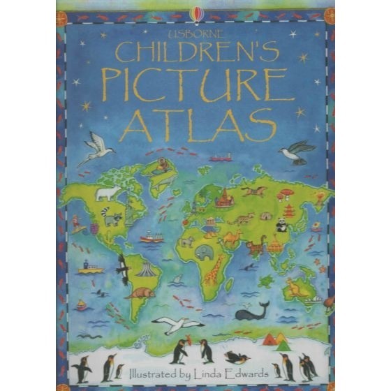 DKTODAY หนังสือ USBORNE CHILDREN'S PICTURE ATLAS (AGE 4+) | Shopee Thailand