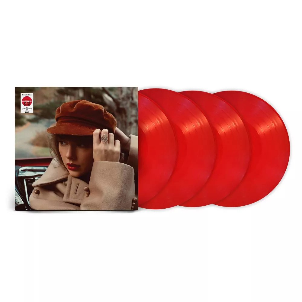 แผ่นเสียง Vinyl Taylor Swift Red (Taylor's Version) 4LP Target ...