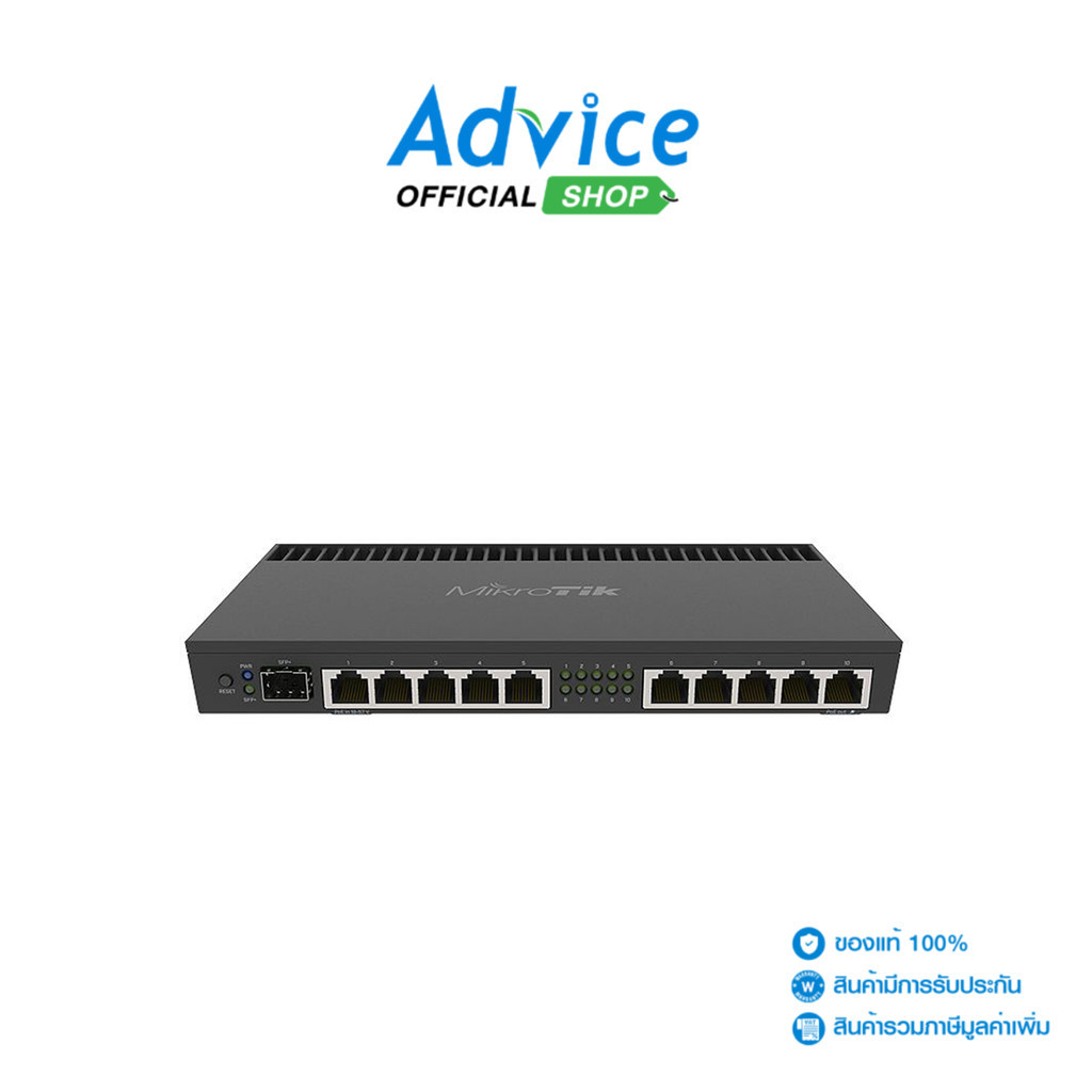 MIKROTIK Router Board (RB4011iGS+RM) - A0122916 | Shopee Thailand