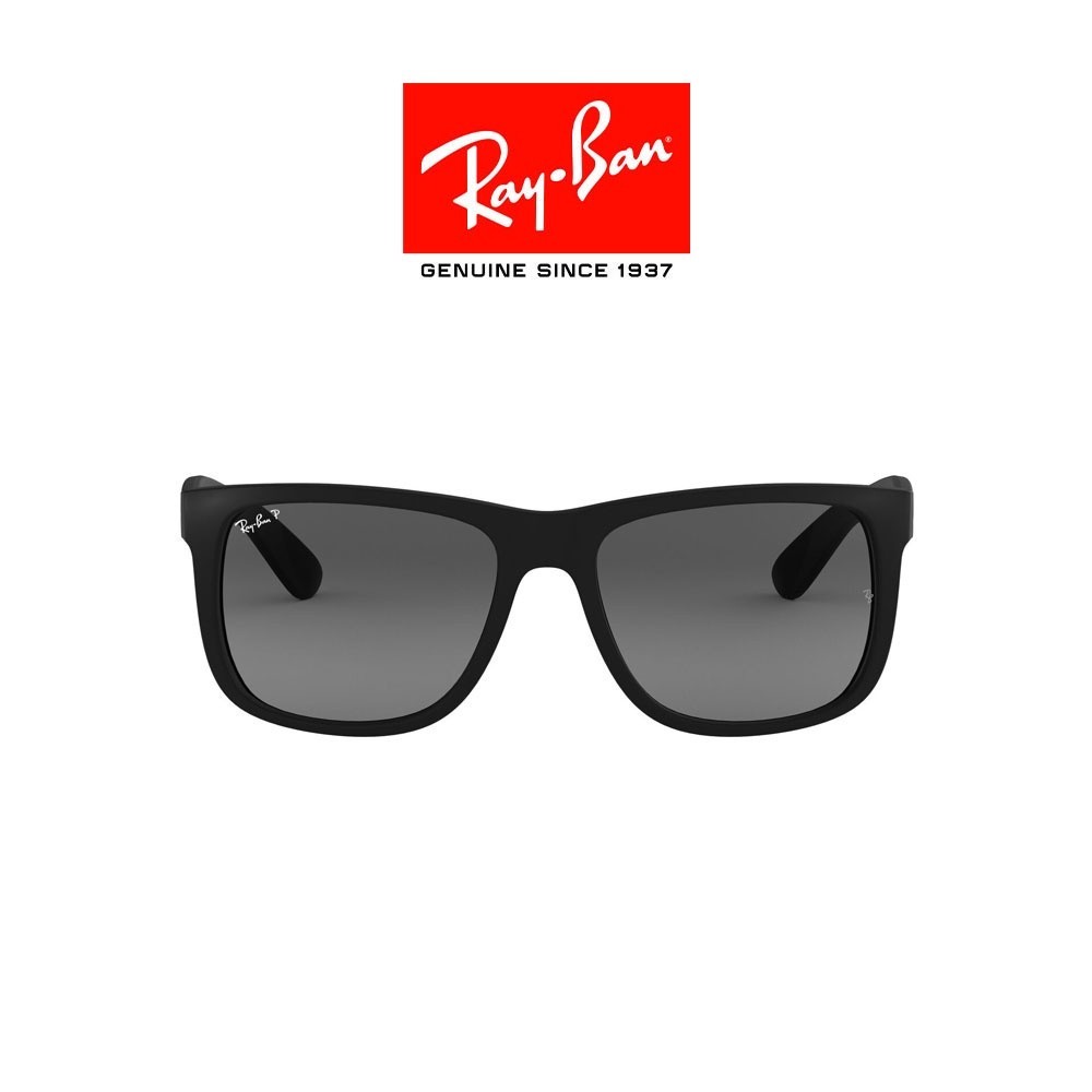 Ray-Ban Justin Polarized - RB4165F 622/T3 size 55 -sunglasses แว่นกัน ...