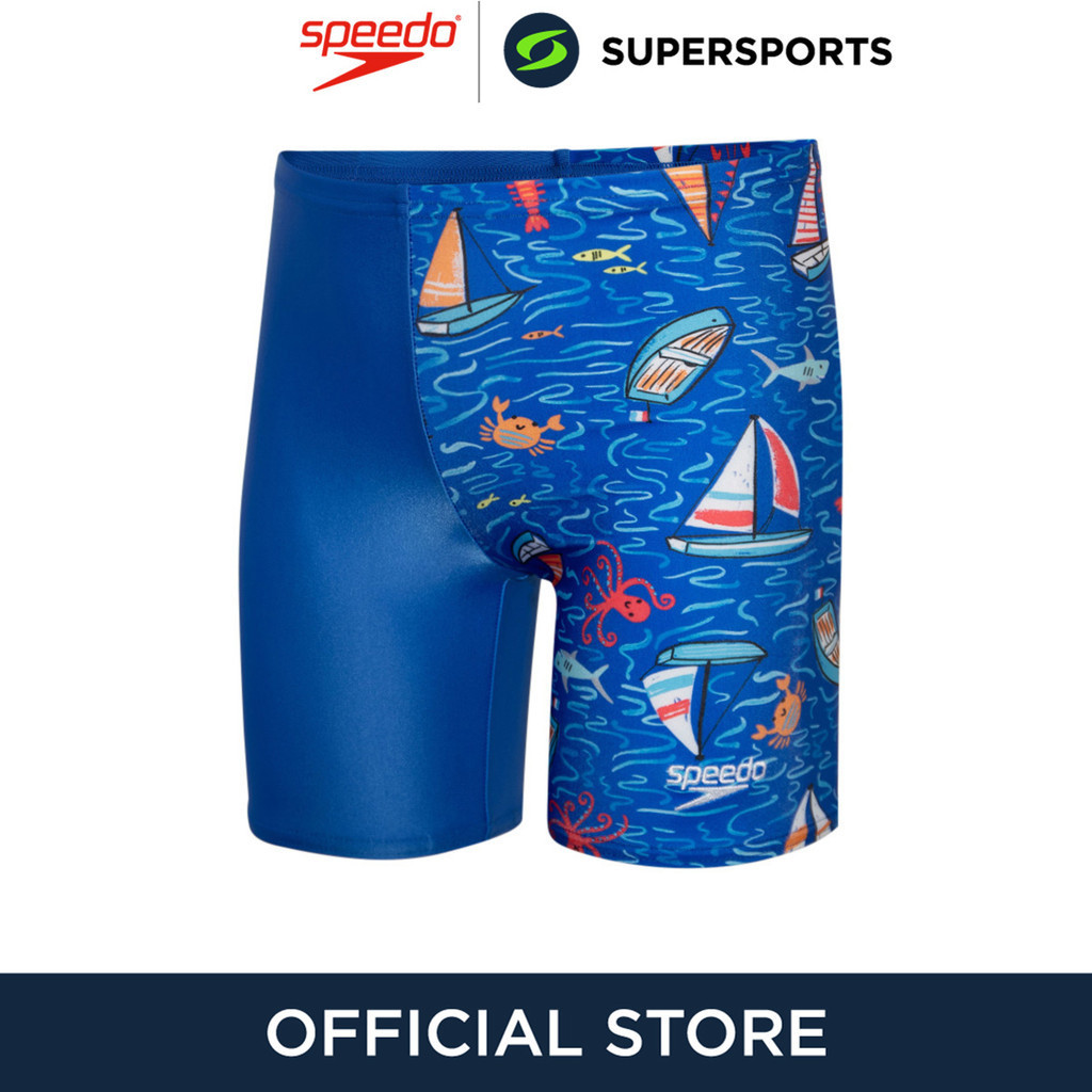 SPEEDO Digital Allover Jammer กางเกงว่ายน้ำขาสั้นเด็กผู้ชาย | Shopee ...