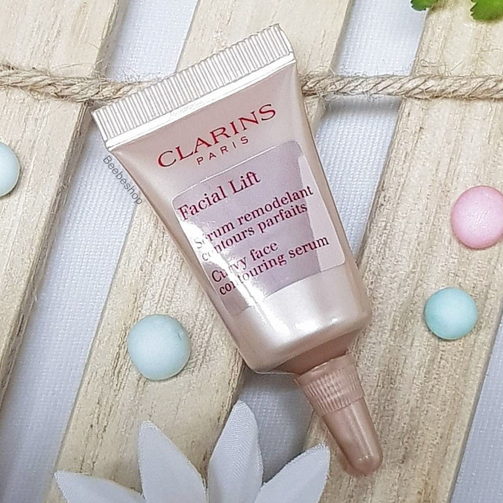 clarins V shaping facial lift serum 3ml เซรั่มวีเชฟสูตรใหม่! | Shopee ...