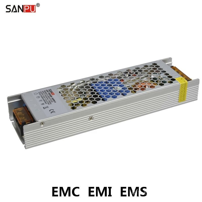 SANPU Switching Power Supply EMC 24V 300W 12.5A เอาต์พุตเสียงรบกวนต่ำ220V 230V หม้อแปลง AC-DC ...