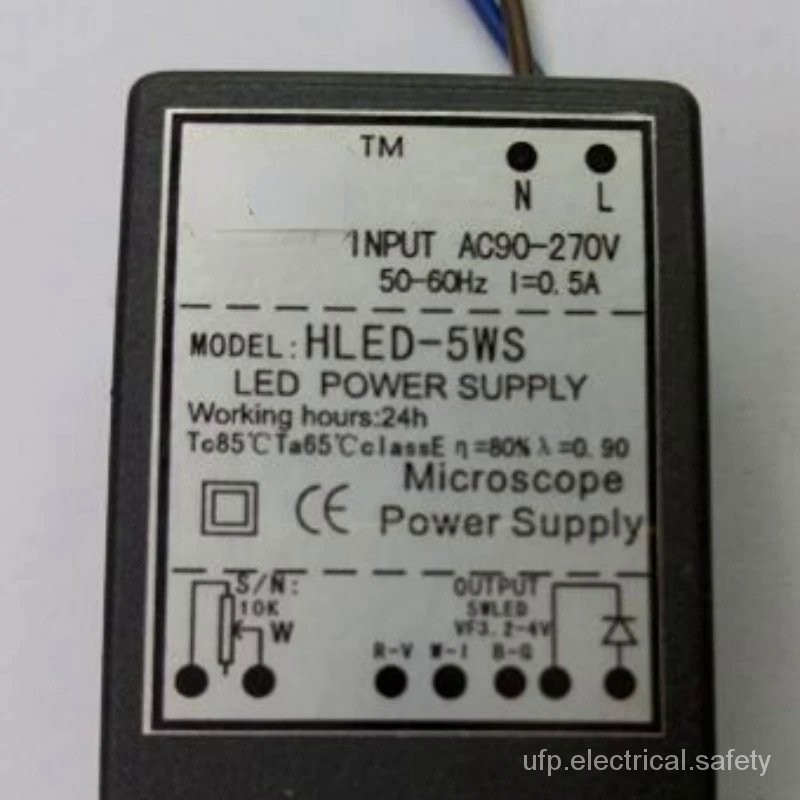 HLED-5W1 HLED-5WS กล้องจุลทรรศน์พาวเวอร์ซัพพลายลดแสง LED 5W ลูกปัด ...