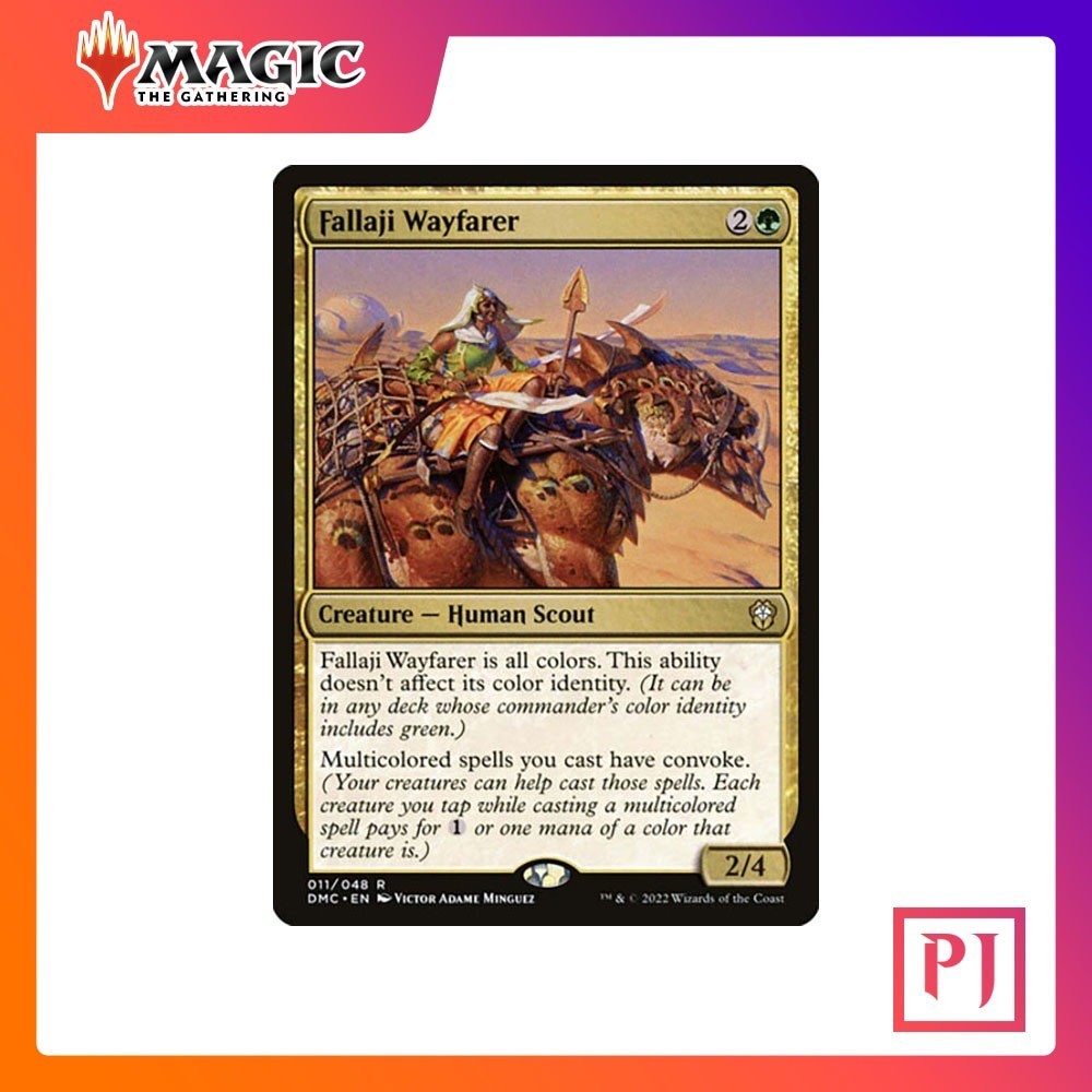 [MTG] Fallaji Wayfarer [DMC] [MULTI] [RARE] [NORMAL] [ENG] (การ์ดเมจิค ...