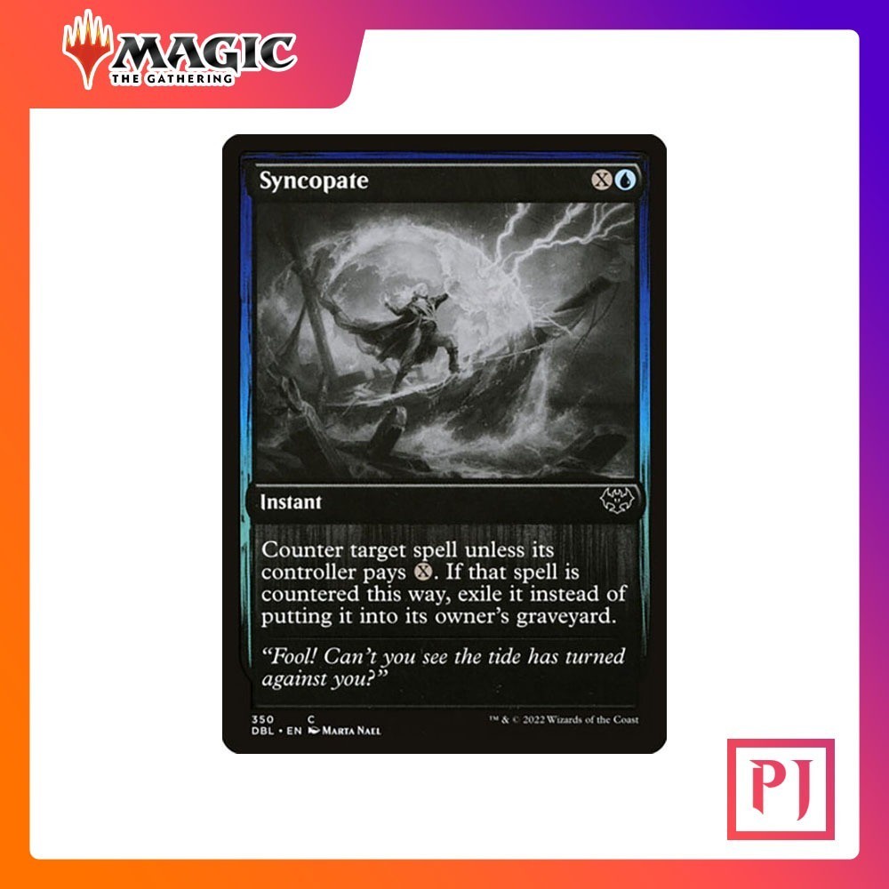 [MTG] Syncopate [DBL] [BLUE] [COMMON] [NORMAL] [ENG] (การ์ดเมจิค ...