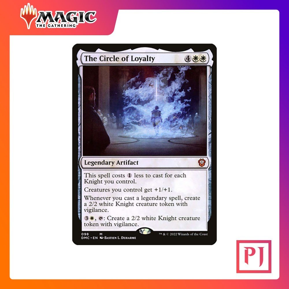 [MTG] The Circle of Loyalty [DMC] [WHITE] [MYTHIC] [NORMAL] [ENG ...
