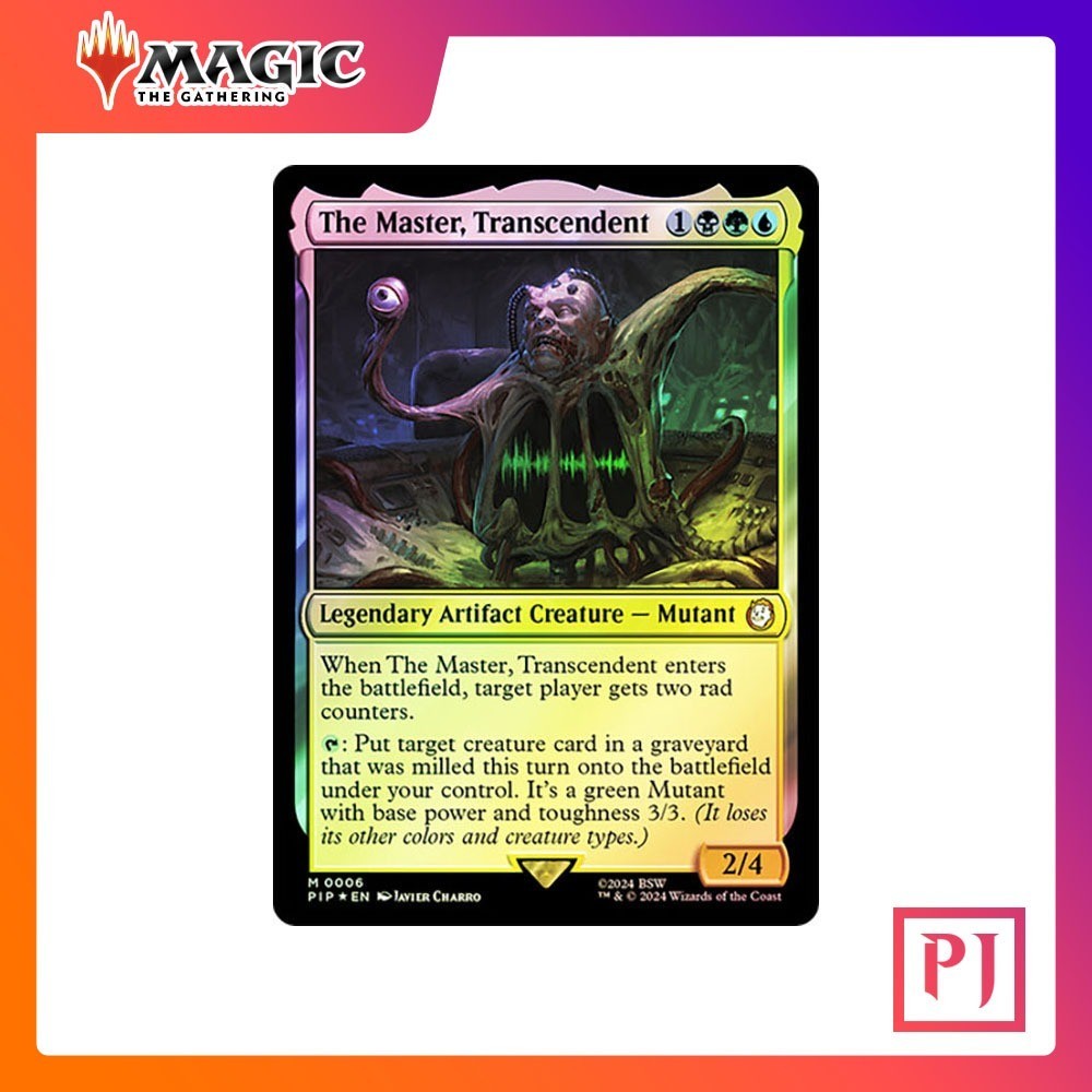 [MTG] The Master, Transcendent - Fallout Commander [PIP] [MULTI ...